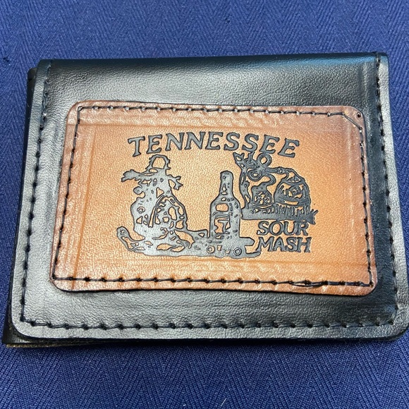 Accessories | Vintage 7s Leather Wallet With Tennessee Logo | Poshmark